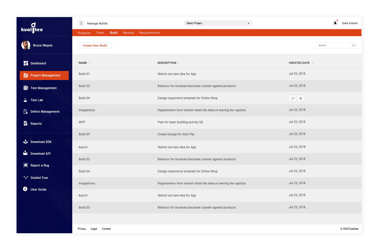 Project Management Tool Task Management Tool Kualitee
