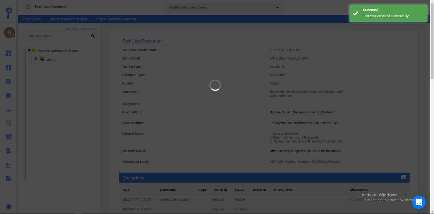 Modular Scripting Framework Automation Testing Kualitee