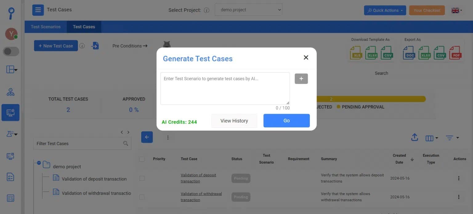 Ai Powered Test Case Generation Kualitee
